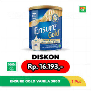 Ensure Gold Vanila 380 G Kaleng - Manfaat, Dosis, Ef...