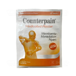 Counterpain Medicated Plaster Besar 1 Sachet Isi 6 S...