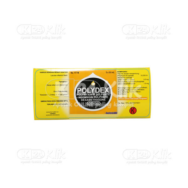 C Polydex MD 0 .6 - Manfaat, Dosis, Efek Samping - K...