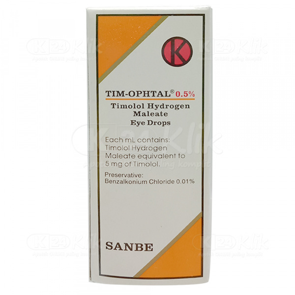 Tim-ophtal 0 .5 Eye Drop 5 Ml - Manfaat, Dosis, Efek...